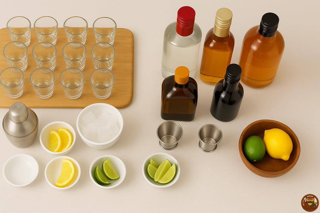 How to Set Up a Shot Station for Your Next Party - Boozeopedia